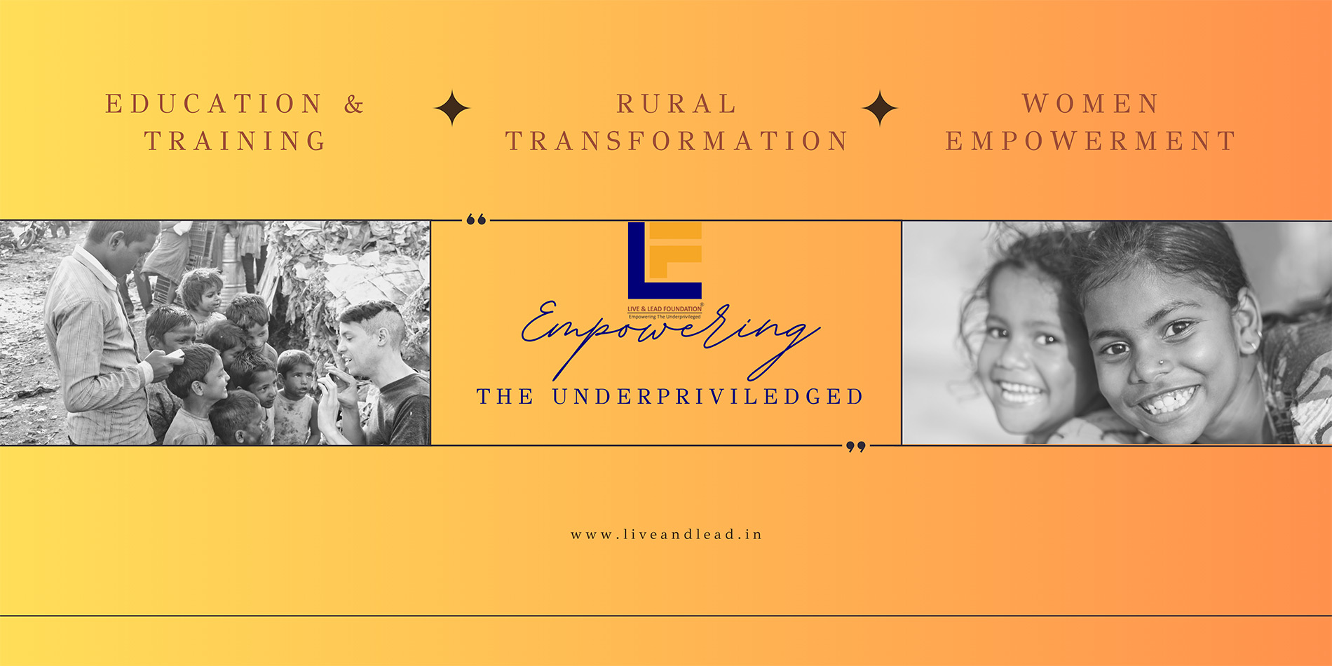 Live and Lead foundation’s – We believe that we can save life